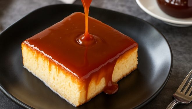 Tri leće recept | Kako se pravi karamel preliv za trileće kolač | Imlek