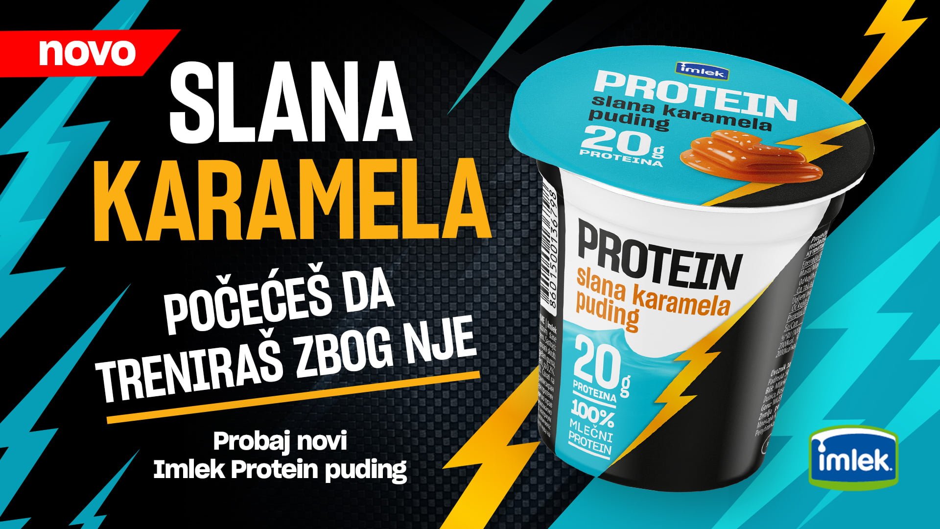 Novi ukus Imlek Protein pudinga! | Imlek