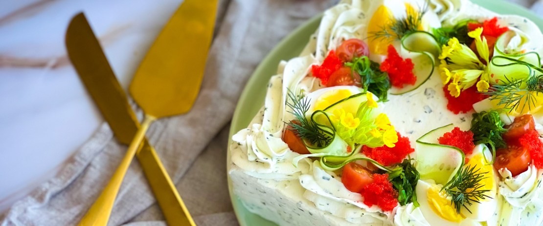 Slana torta | Recept za slane torte na više različitih načina | Imlek